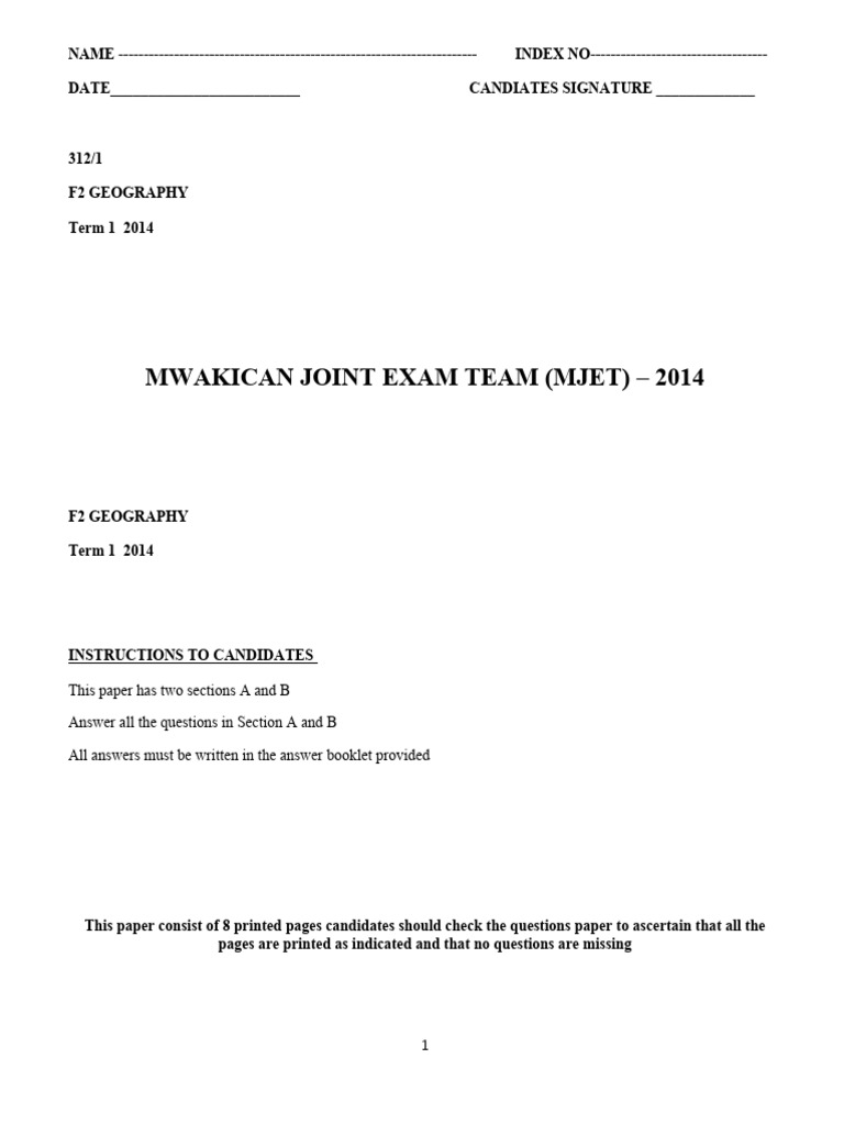 Atika School-5172016 - Geography f2 | PDF | Social Science | Teaching ...