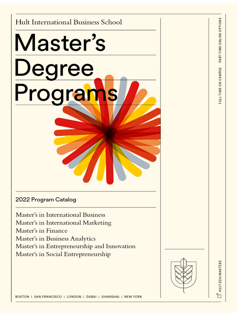 MA Program Booklet 2022 23 | PDF | Entrepreneurship | Marketing