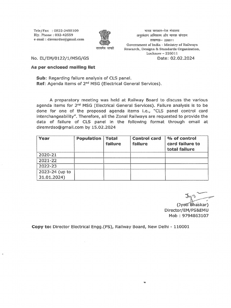 CLS Panel Failure | PDF