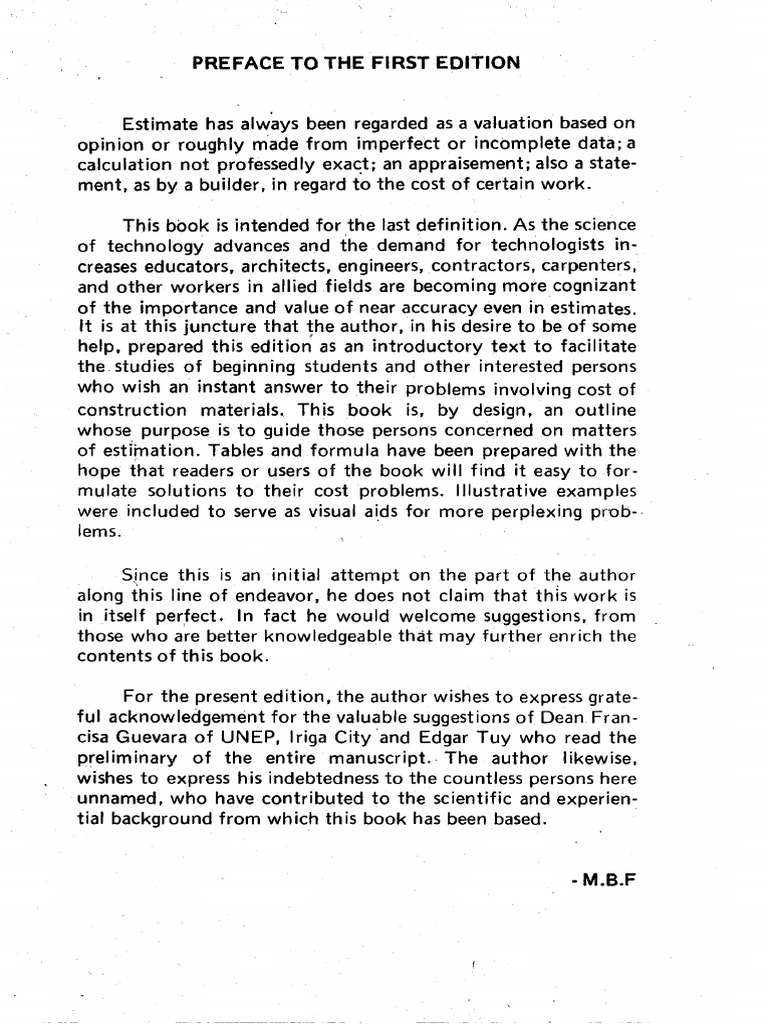 Simplified Estimate by Max Fajardo | PDF