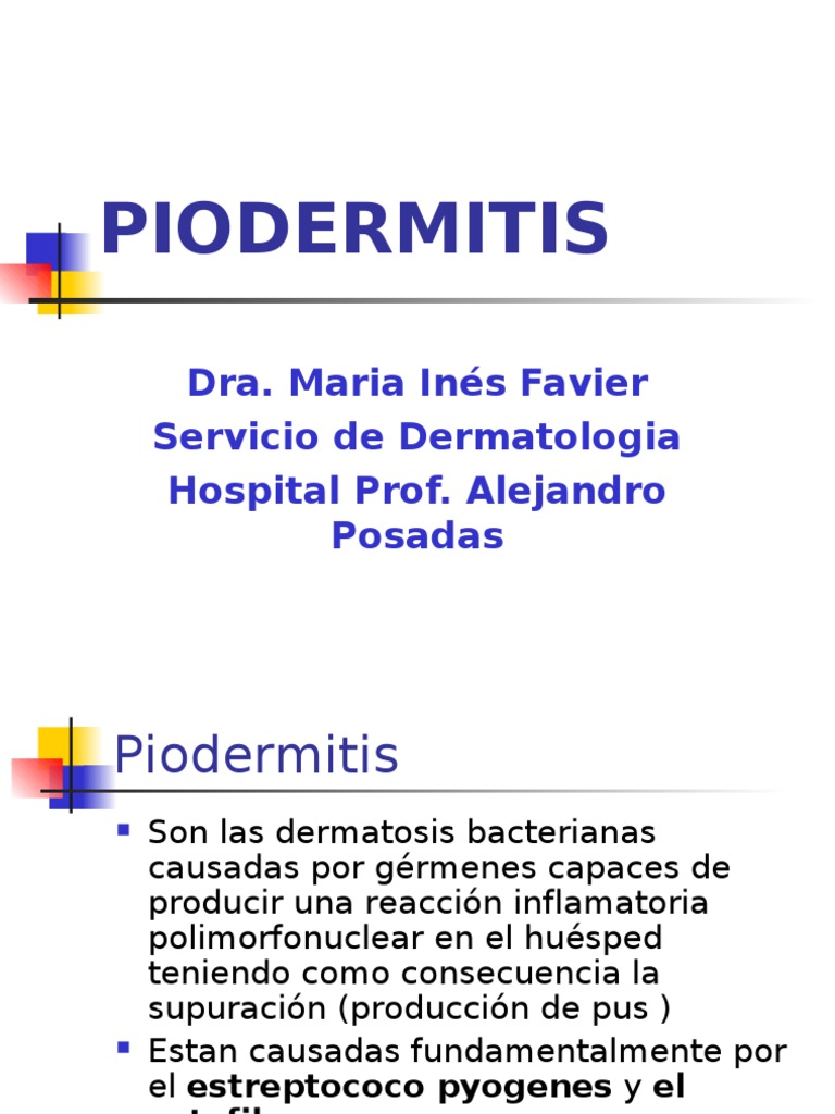 Piodermitis Pediatras Plus | PDF | Condiciones cutáneas | Microbiología
