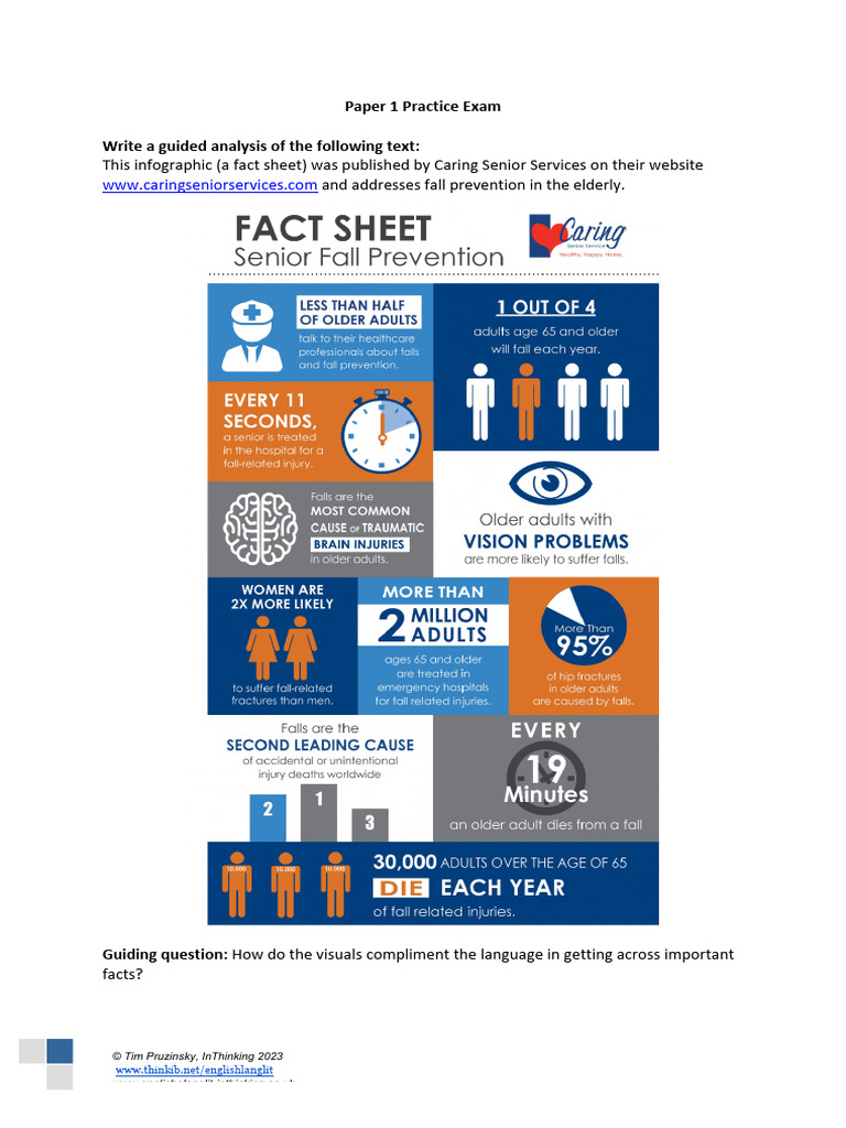 Infographic Paper 1 Practice Exam | PDF | Computers