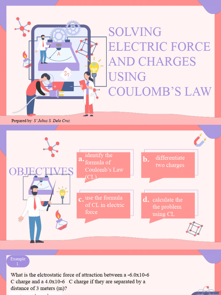Electrostatic Force | PDF | Force | Electrostatics
