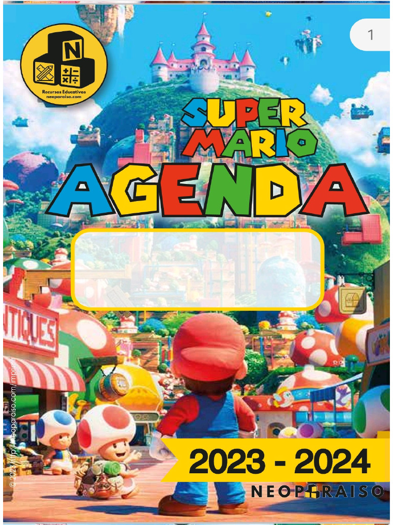 Agenda Mario Bros | PDF