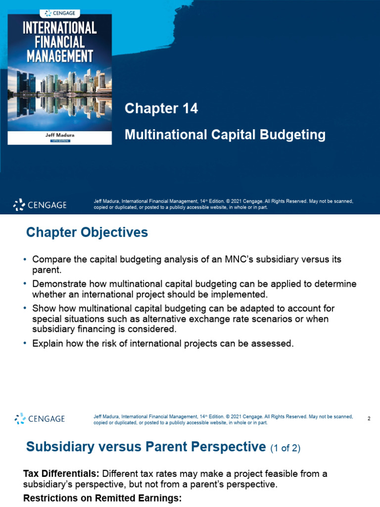 Madura14e Ch14 Final | PDF