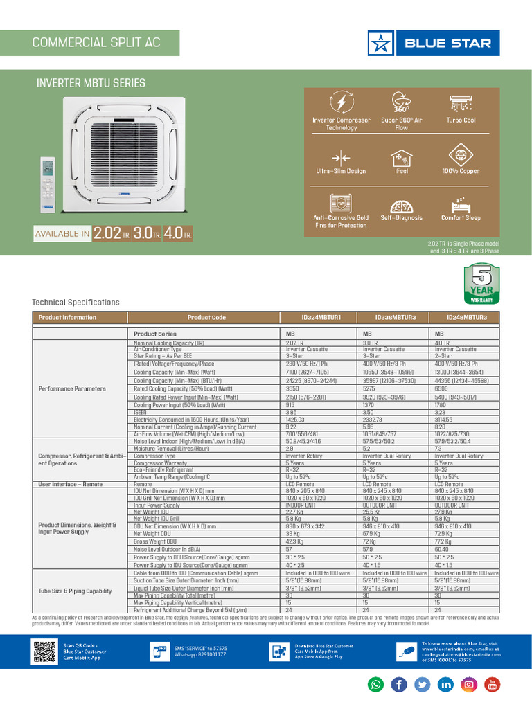 Blue Star | PDF | Power Inverter | Electronics