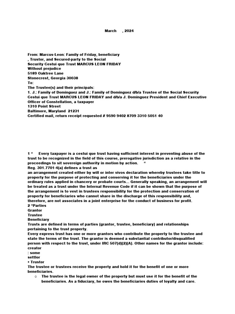 Conditional Acceptance | Download Free PDF | Trust Law | Fiduciary