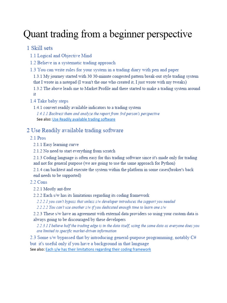 Beginner's Guide to Quant Trading | PDF | Linux | Graphics Processing Unit