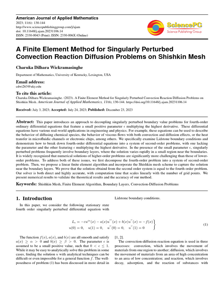 Ajam 20231106 14 | PDF | Finite Element Method | Differential Equations