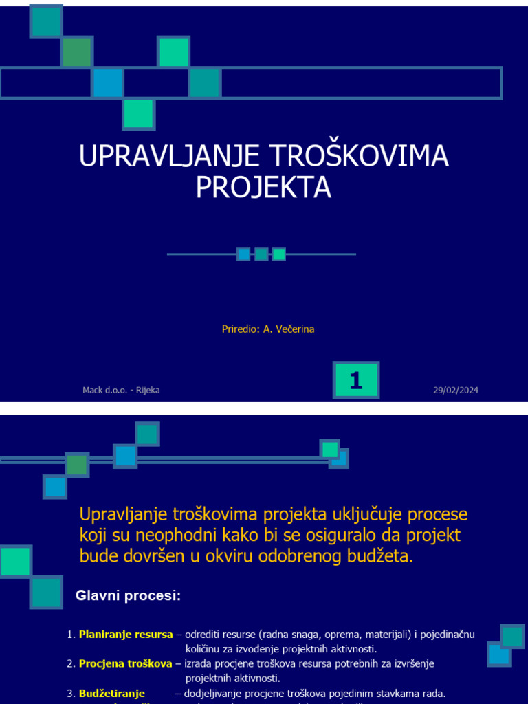 Kontrola Troskova | PDF