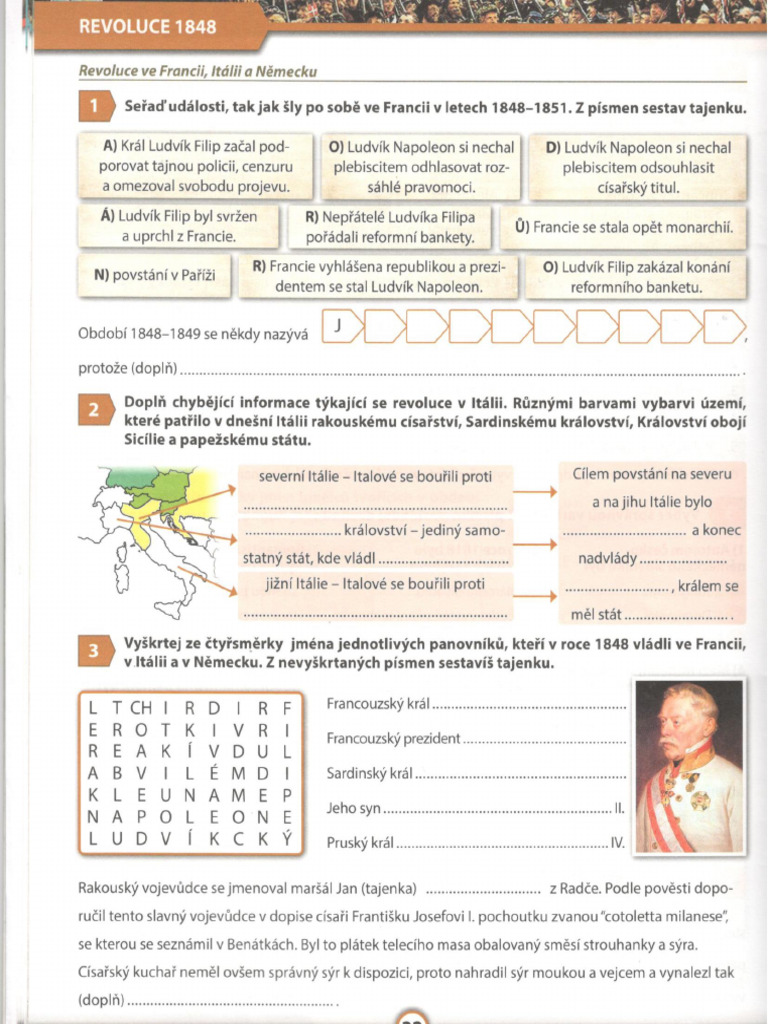 Taktik PL Revoluce 1848 | PDF