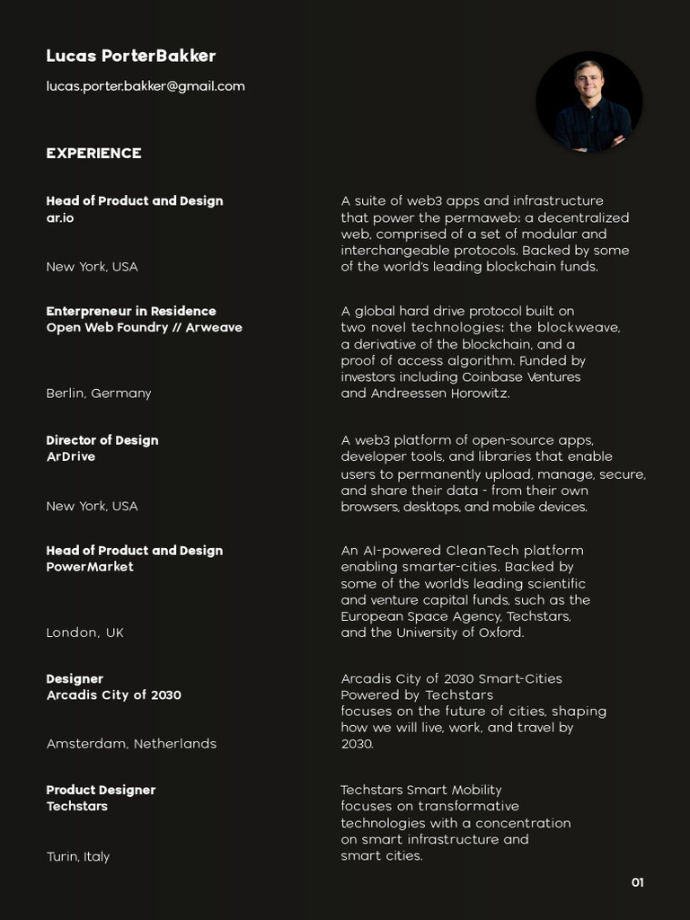 Lucas Porter-Bakker | PDF | Computing | Software Engineering