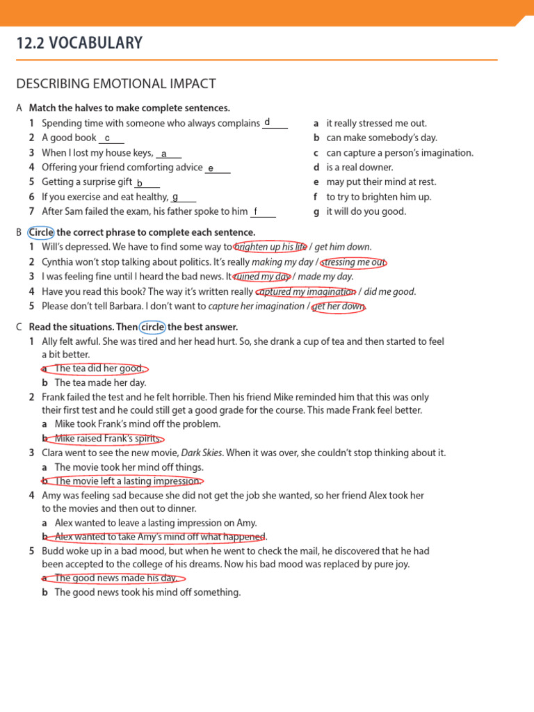 BUS Program Evolve 5 Lesson Plan 12 Handout 2 | PDF