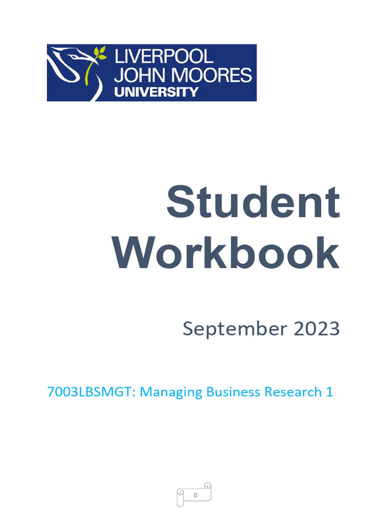 Workbook MBR 1 2023 | PDF | Systematic Review | Libraries