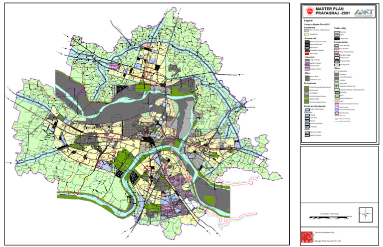 Master Plan PRAYAGRAJ - 2031: Legend | PDF