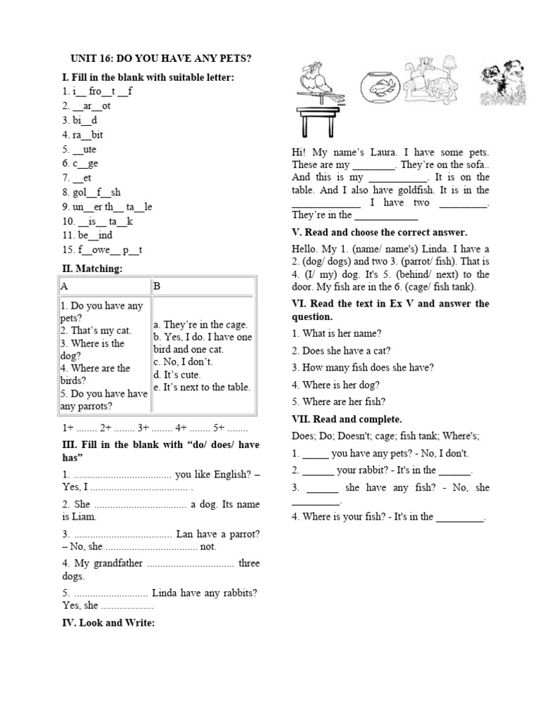 Unit 16,17 Anh 12 | PDF | Animals And Humans