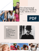Grade 10 Development of Self in Society | PDF | Adolescence ...
