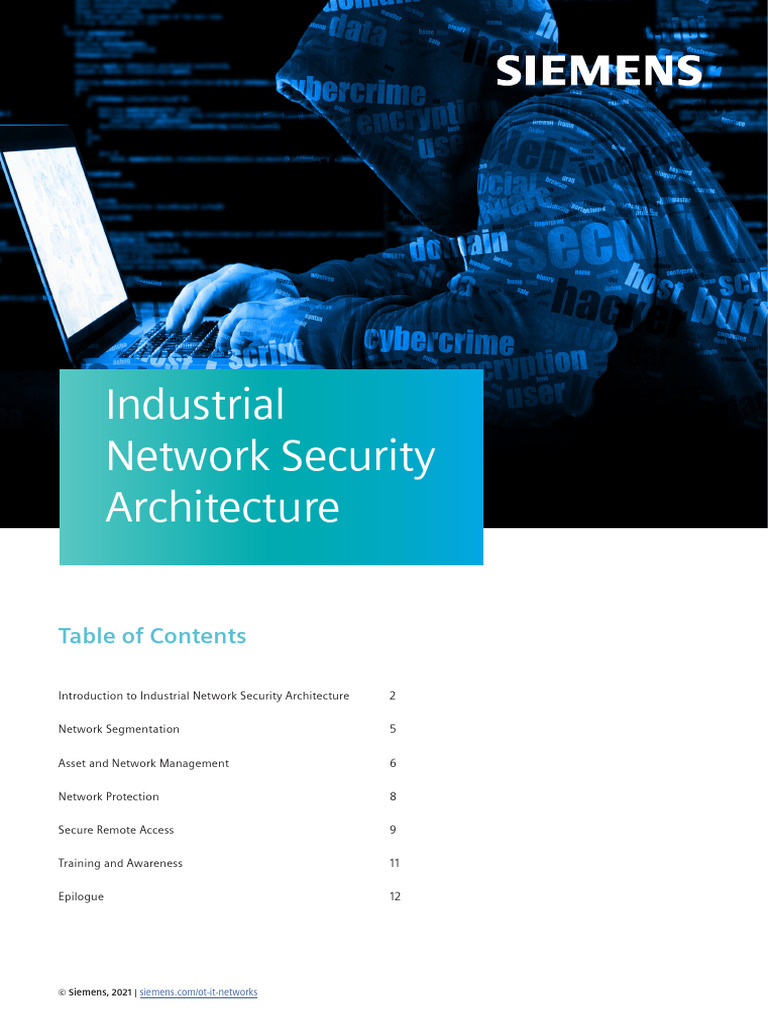 6820 Sie Di Whitepaper Industrial Network Security Architecture A4 Lk 03 Pdf Computer