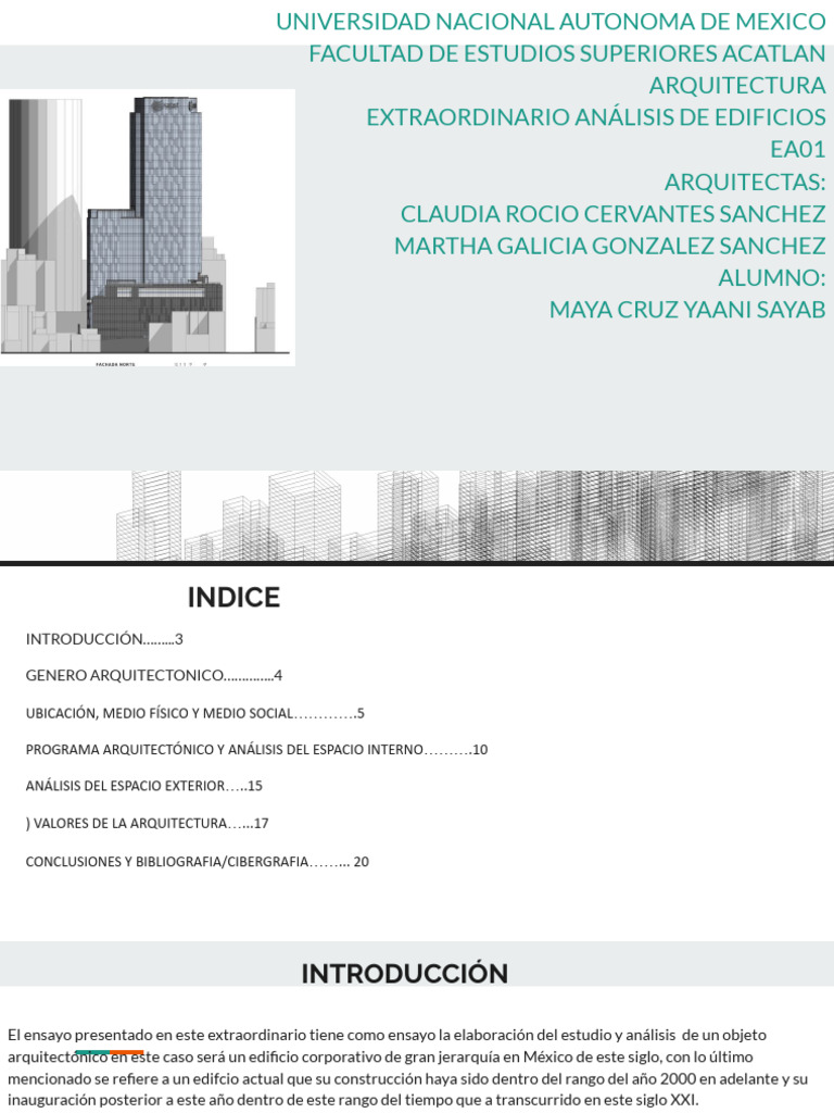ANALISIS-DE-EDIFICIOS | PDF | Precipitación | México