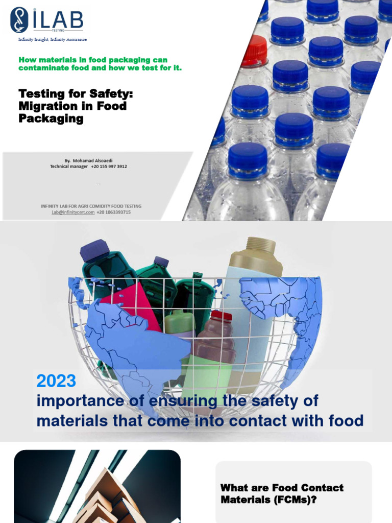 Migration Testing For Food Contact Materials (FCMS) | PDF | Packaging ...