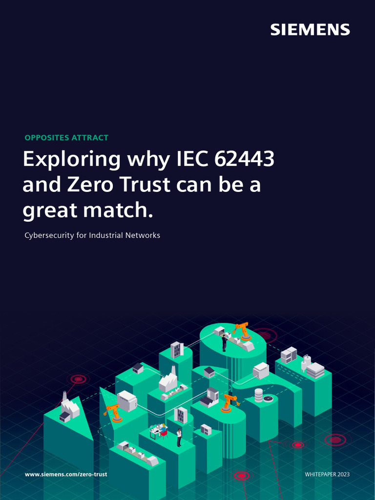 Whitepaper Iec62443andzerotrust en | PDF | Computer Network | Security