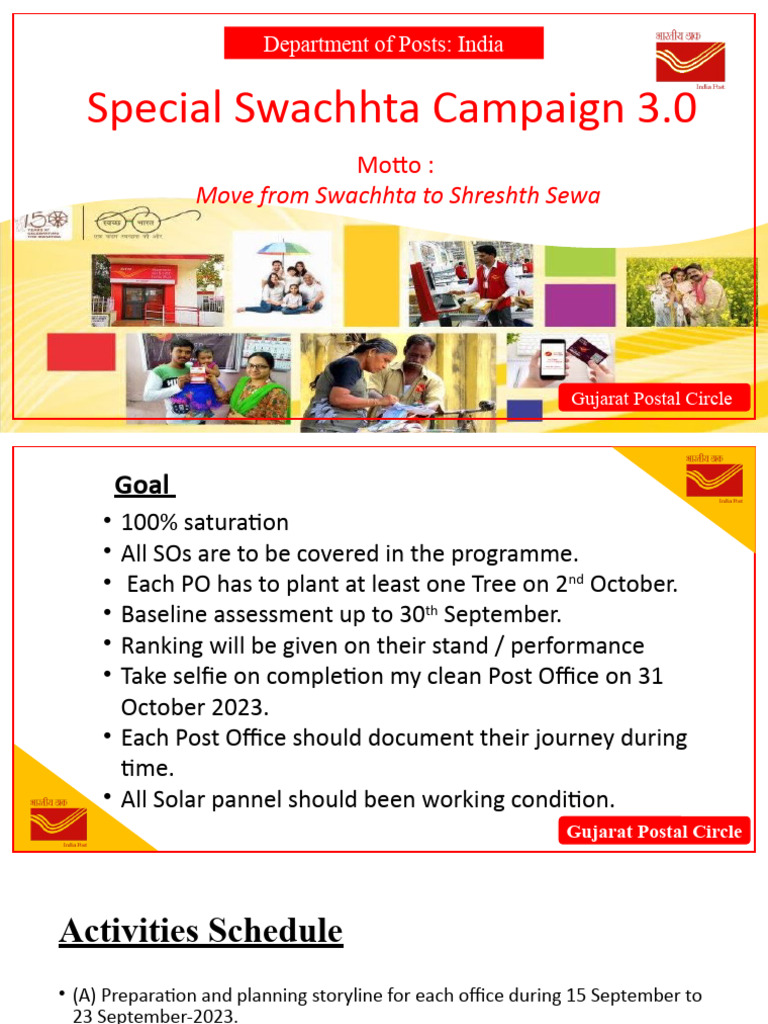 Swachhta 22.09.2023 | PDF | Home & Garden