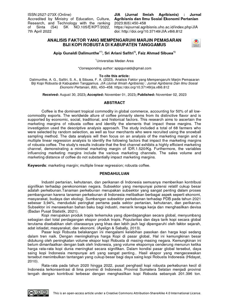 51 +10 37149@jia V8i6 812 | PDF | Coffee | Crops