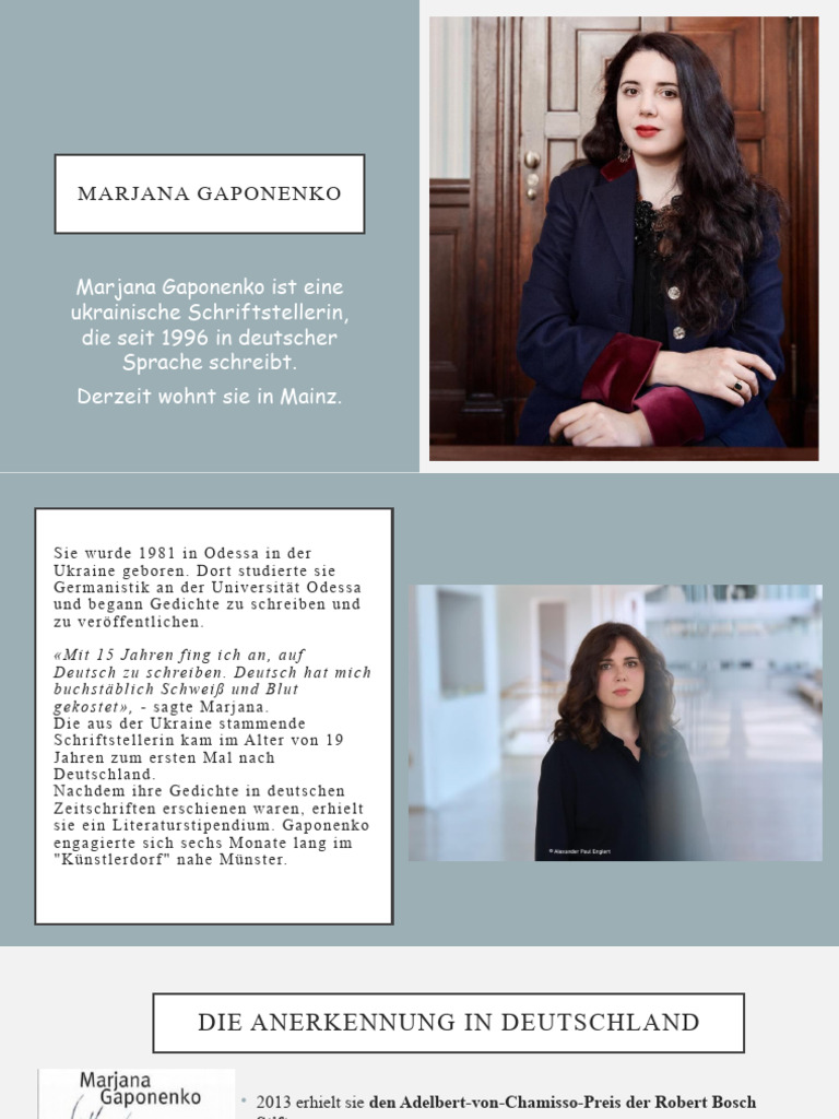 Marjana Gaponenko | PDF