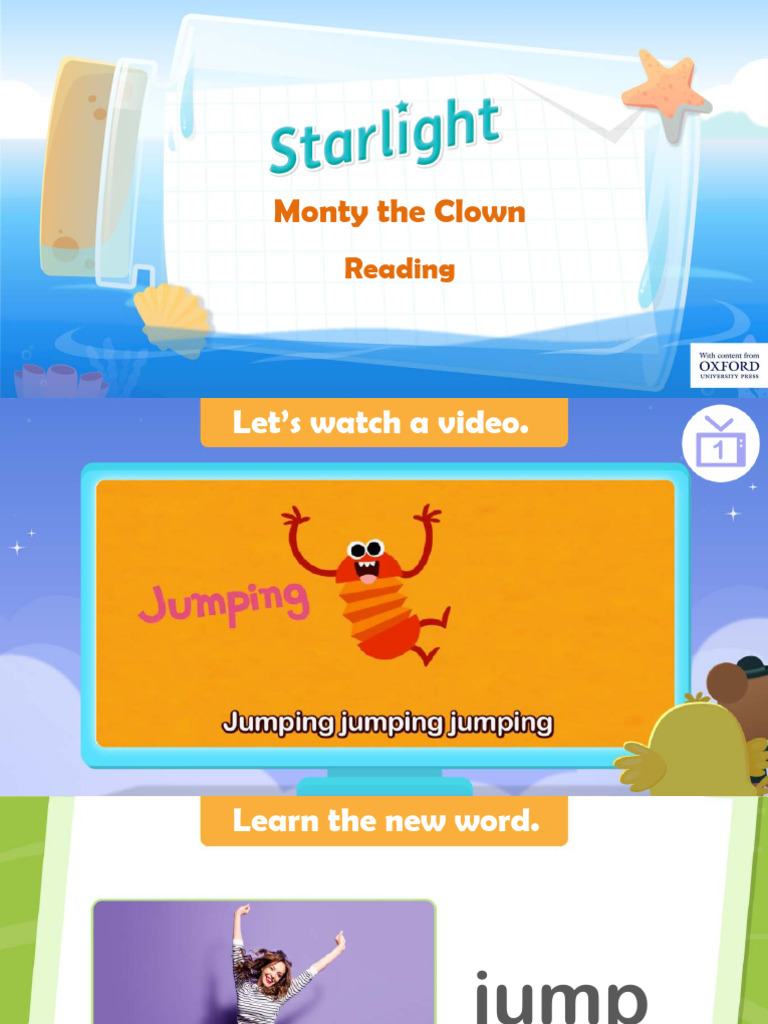 L24 Clown Reading | PDF