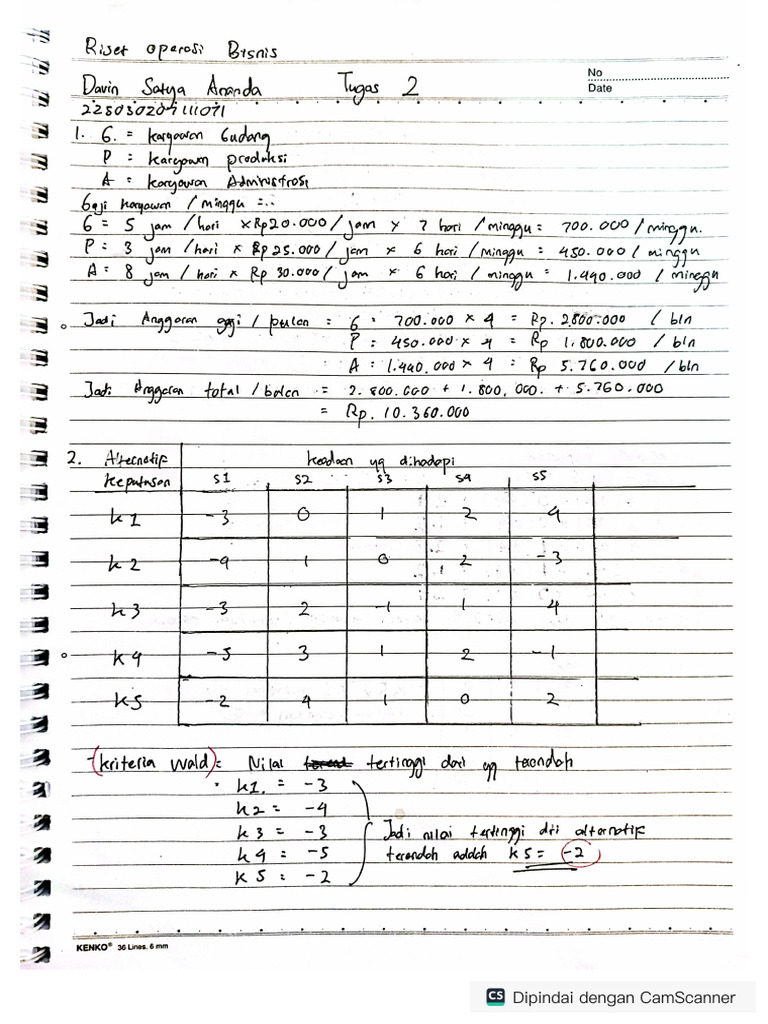 Tugas 2 - Davin Satya Ananda | PDF