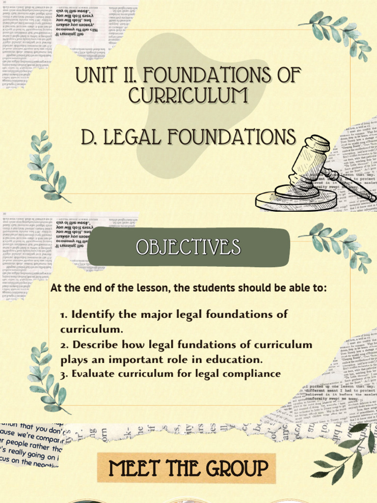 Week 7 Legal Foundations | PDF