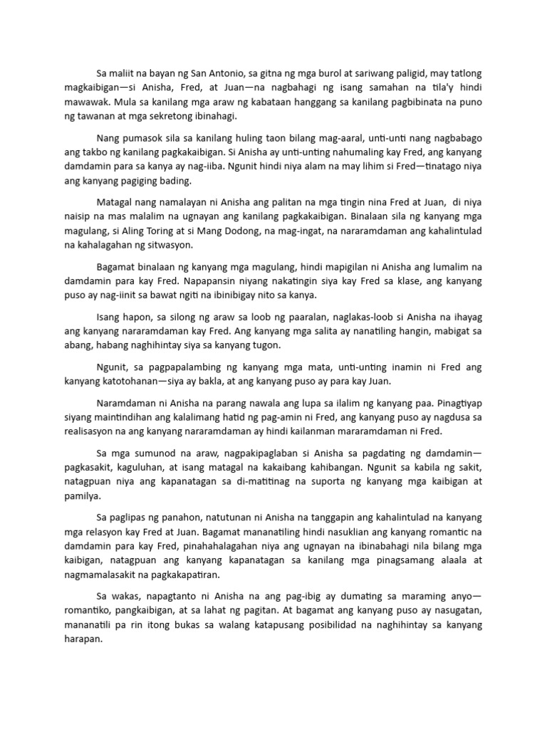 Filipino Storyy | PDF