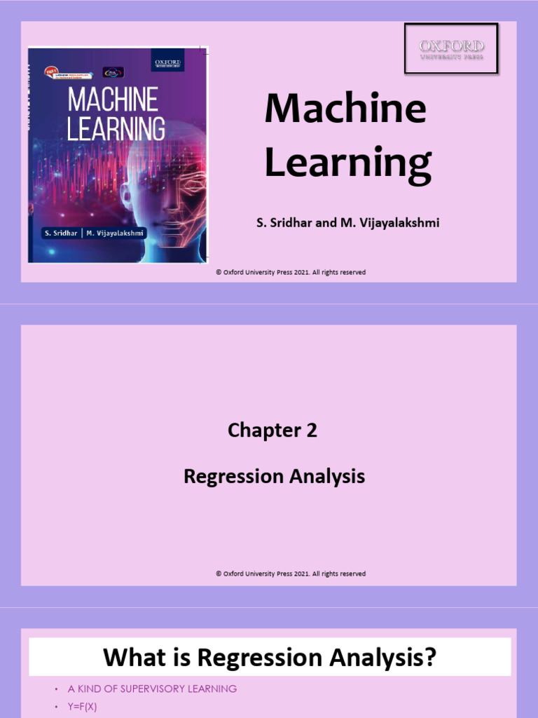 Chapter 05 Regression Analysis | PDF | Regression Analysis | Linear Regression