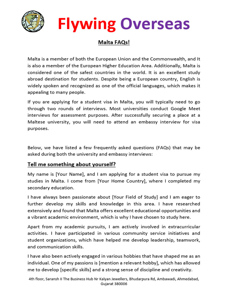 1.malta FAQs | PDF
