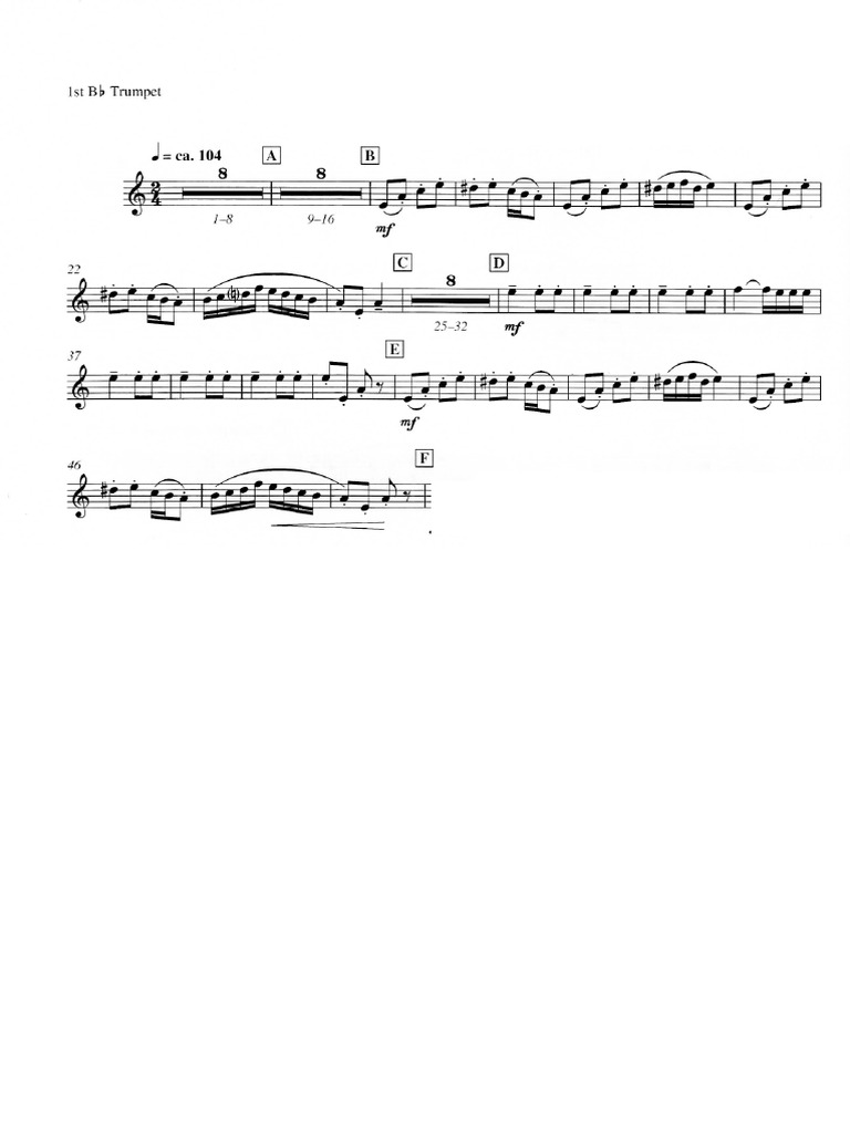 Trompete 1 | PDF