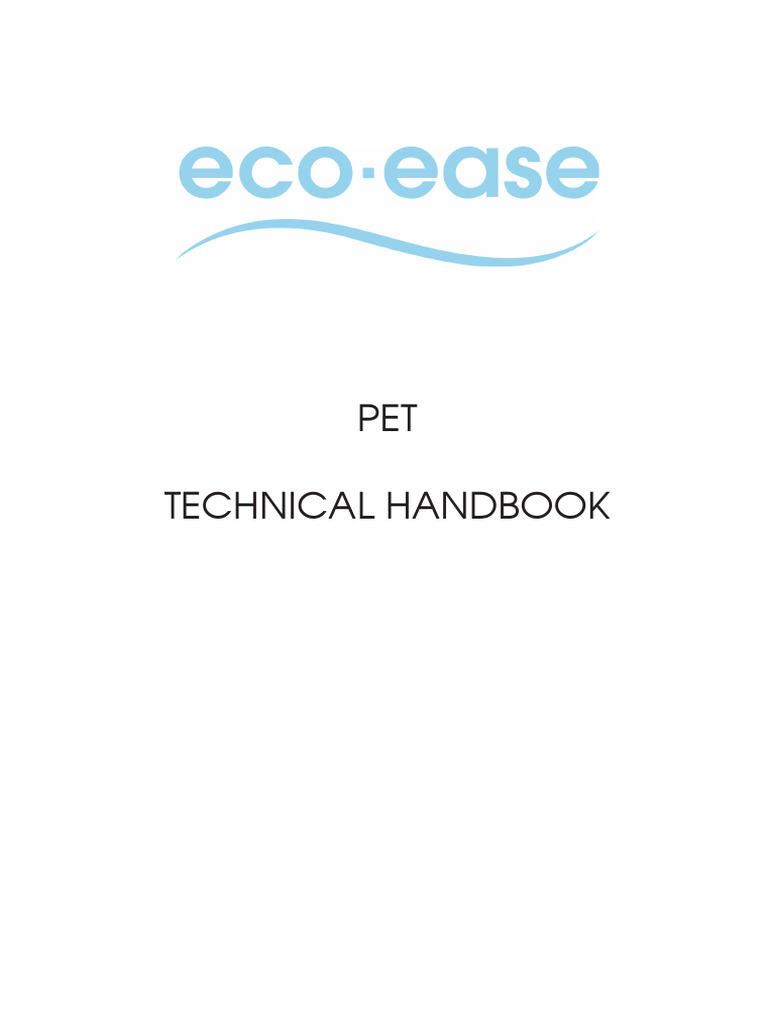 PET Technical Handbook 1 | PDF | Building Engineering | Physical Sciences