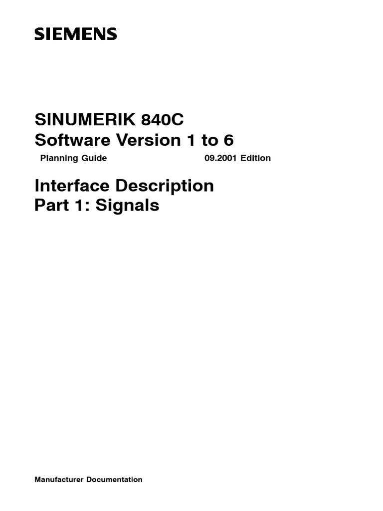 Signal 840c | Download Free PDF | Safety | Automation