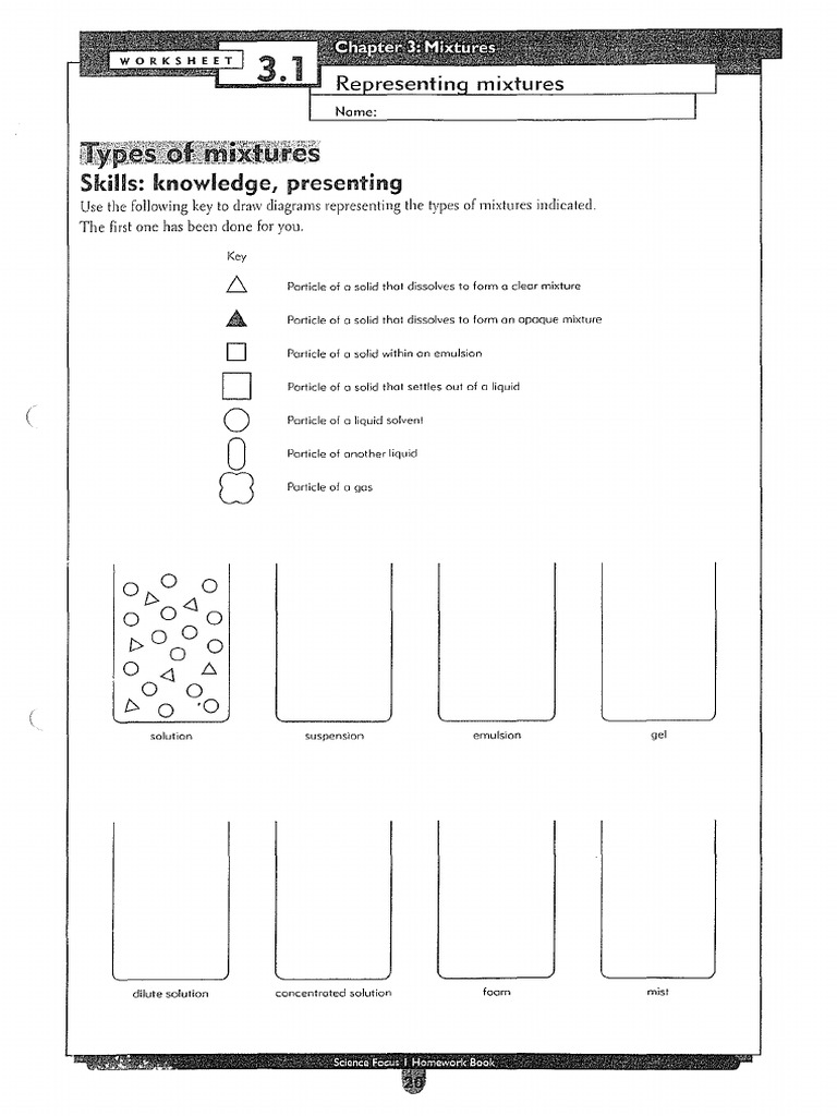 Science Solutions | PDF | Mixture | Emulsion