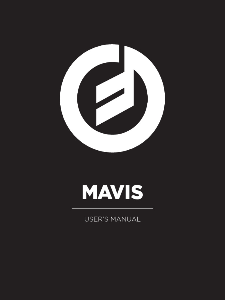 Mavis Manual V2 06.27.2022 | PDF | Synthesizer | Resonance