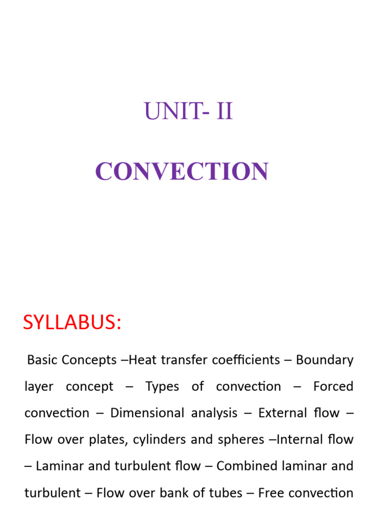 Unit II | PDF | Boundary Layer | Fluid Dynamics