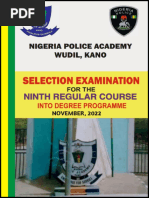 POLAC Full Past Questions | PDF