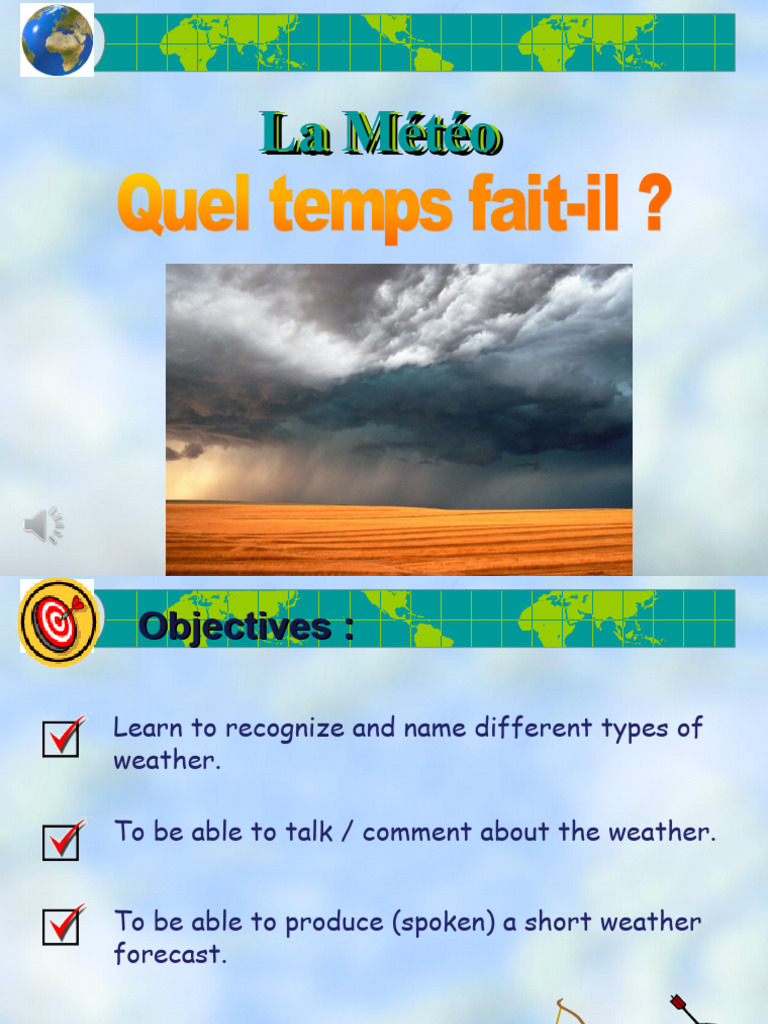 La Meteo | PDF | Météorologie | Phénomène physique