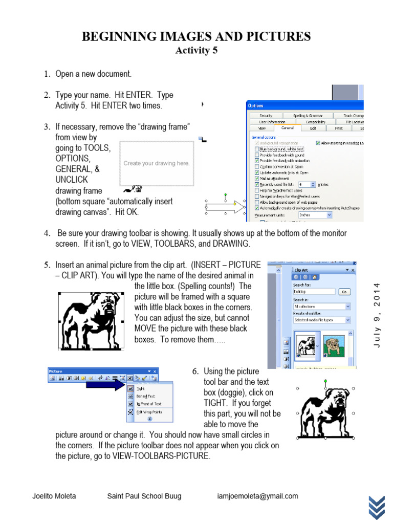 Activity 5.1011 | PDF | Imaging