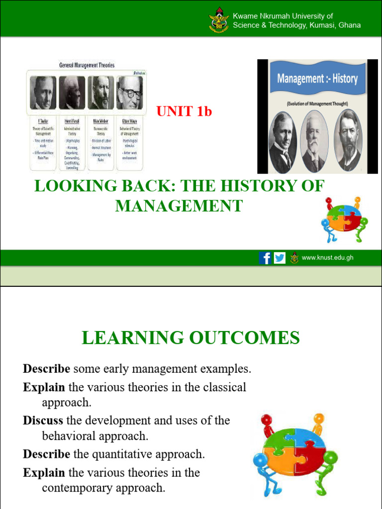 History of Management | Download Free PDF | System | Behavior