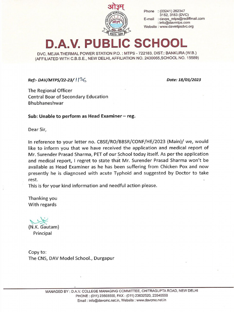 Sharma Sir Report | PDF