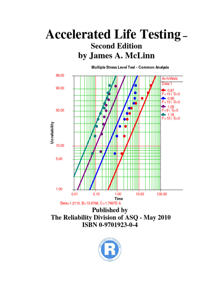 Accelerated Life Testing 2nd Ed | PDF | Reliability Engineering ...