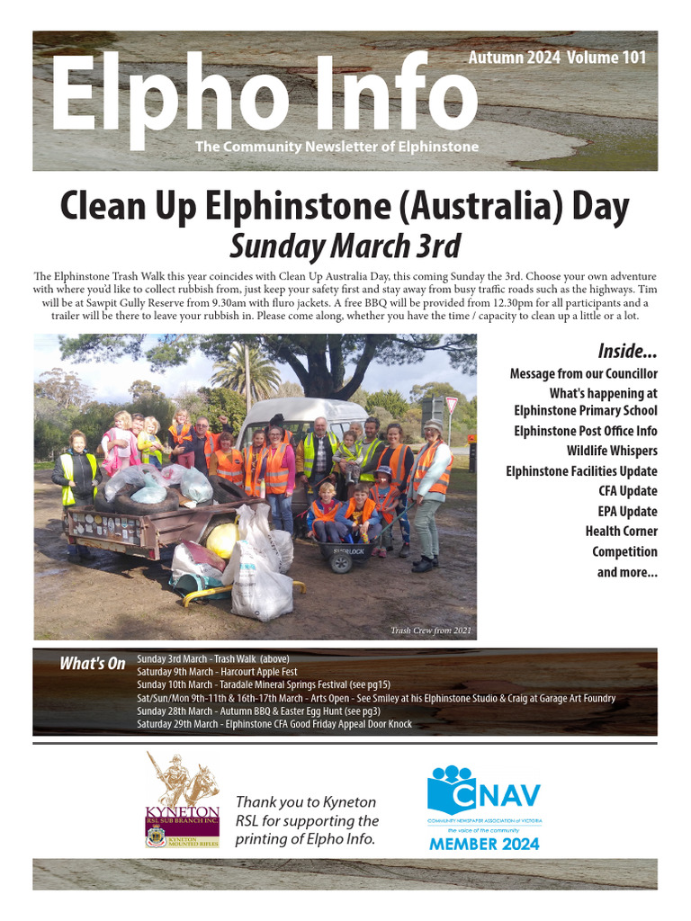 Elpho Info Vol101 Autumn 2024 | PDF | Psychological Trauma | Workweek ...