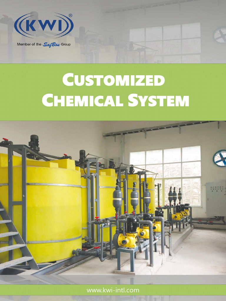 Chemical System Brochure | PDF | Pump | Valve