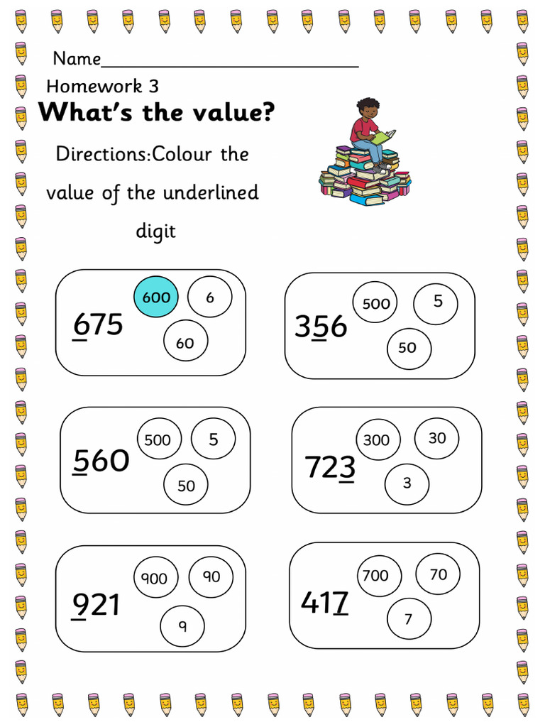 Unit 4 Homework 3 Place Value | PDF