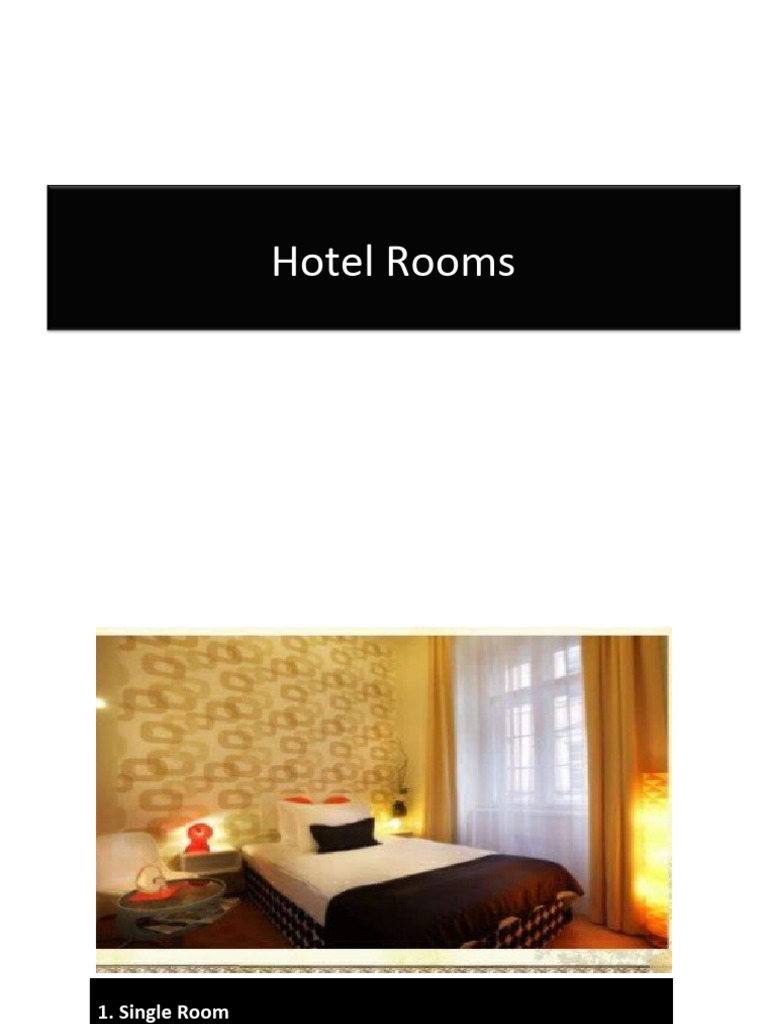 Hotel Rooms | PDF | Room | Bedroom